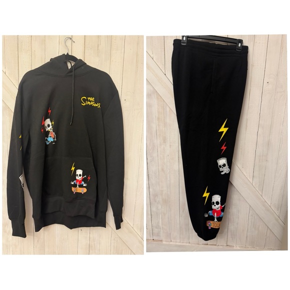 Simpsons | Pants | Matching Sweat Hoodie And Sweat Pants Simpsons Bart ...